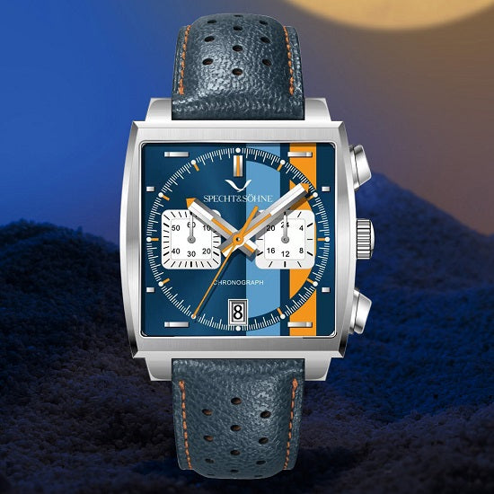 Monaco Gulf Luxury Quartz Chronograph Waterproof with Calendar Sports ...