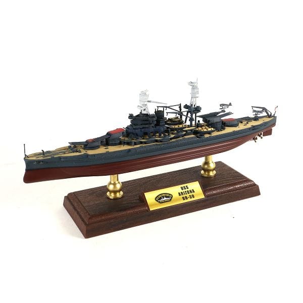 USSN Arizona BB39 Pennsylvania-class Battleship WWII Pearl Harbor Wood ...