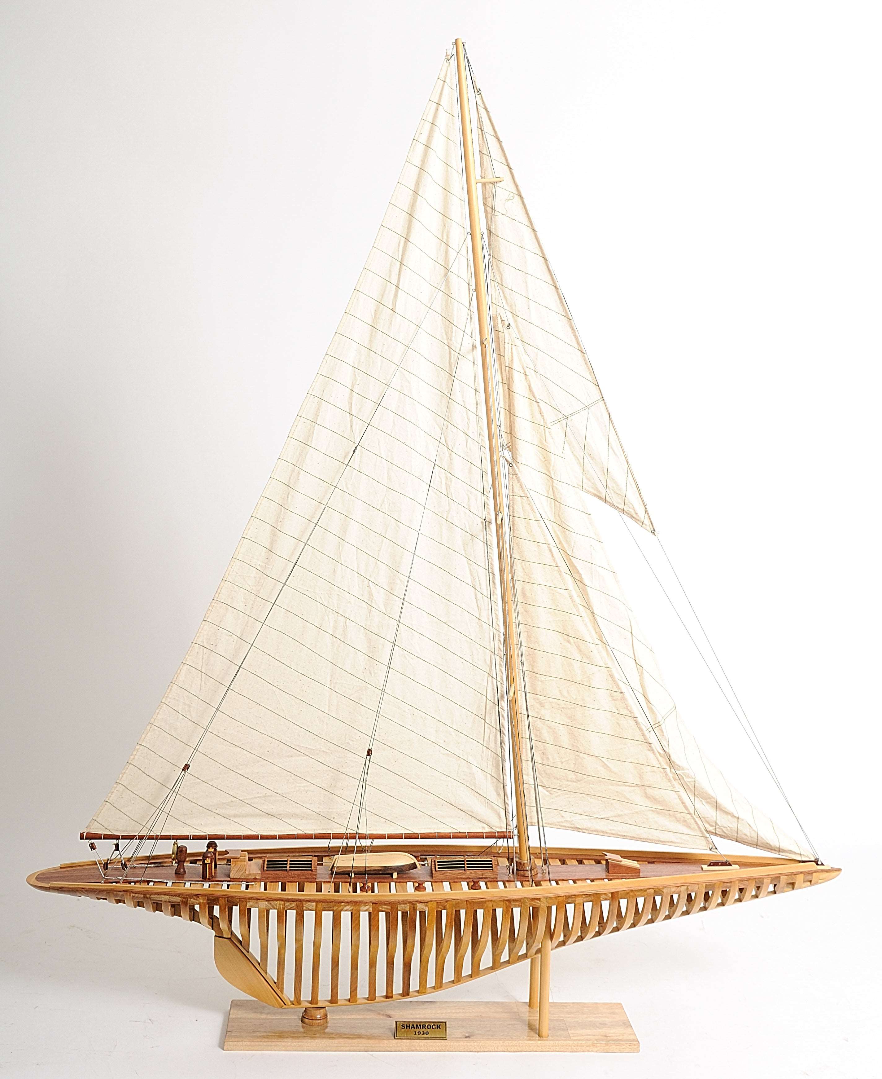 America's Cup Shamrock V is the J Class Classic Sailing Yacht Open Hul ...